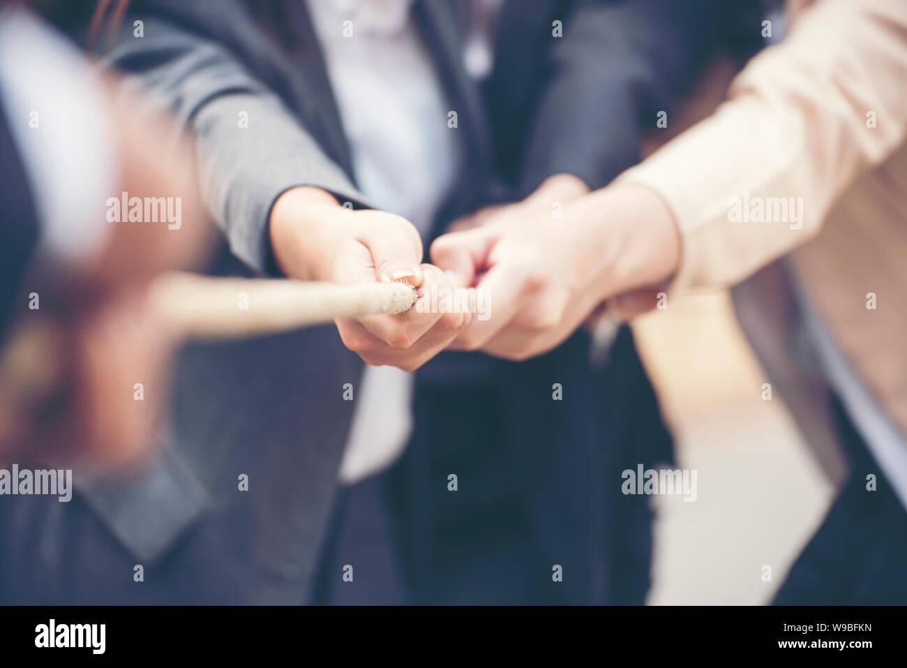 Teamwork Collaboration Team Meeting Communication concept with Business ...