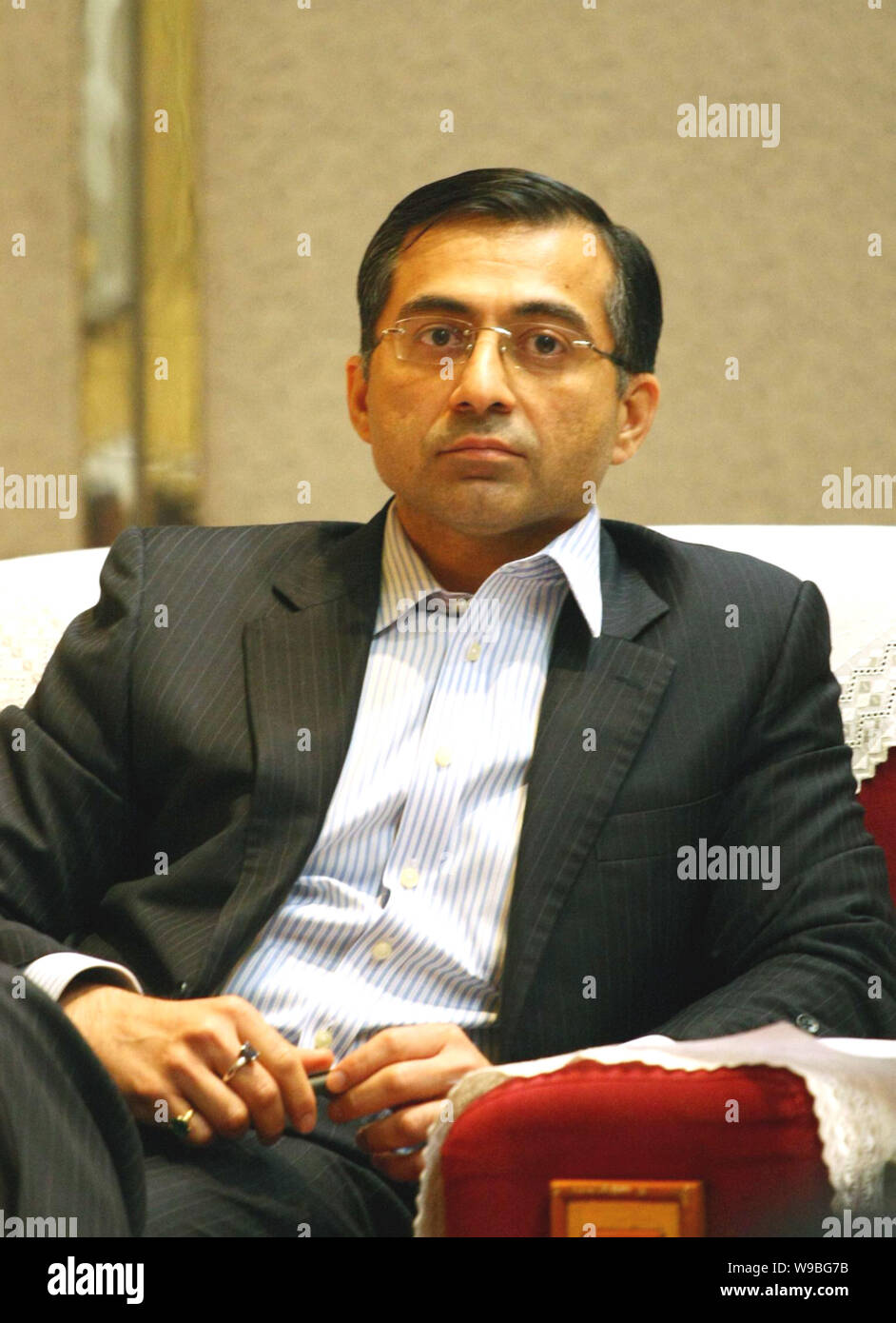 Amit Midha, President of Dell Greater China, is seen at a press ...