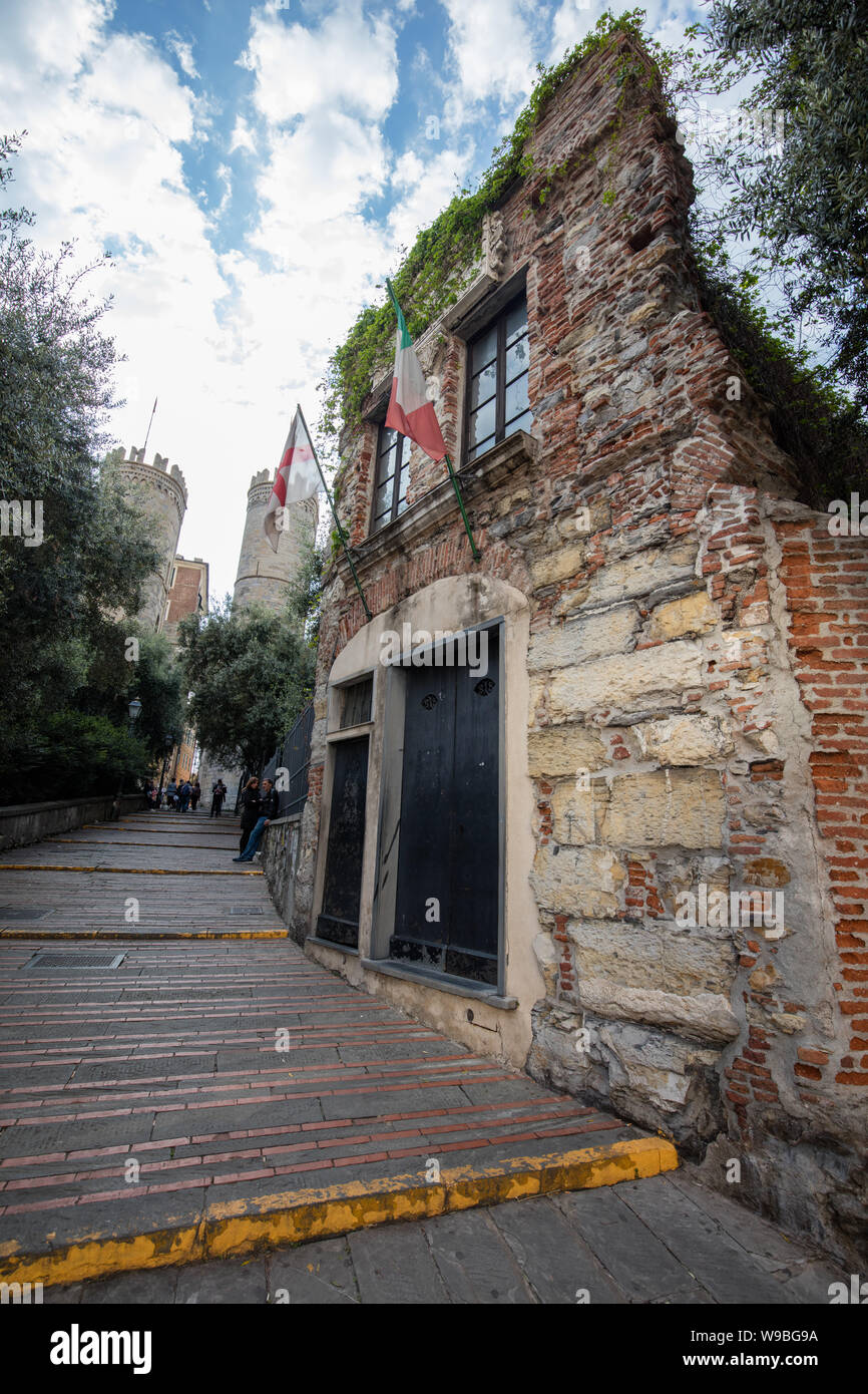 Christopher Columbus' House Stock Photo - Alamy