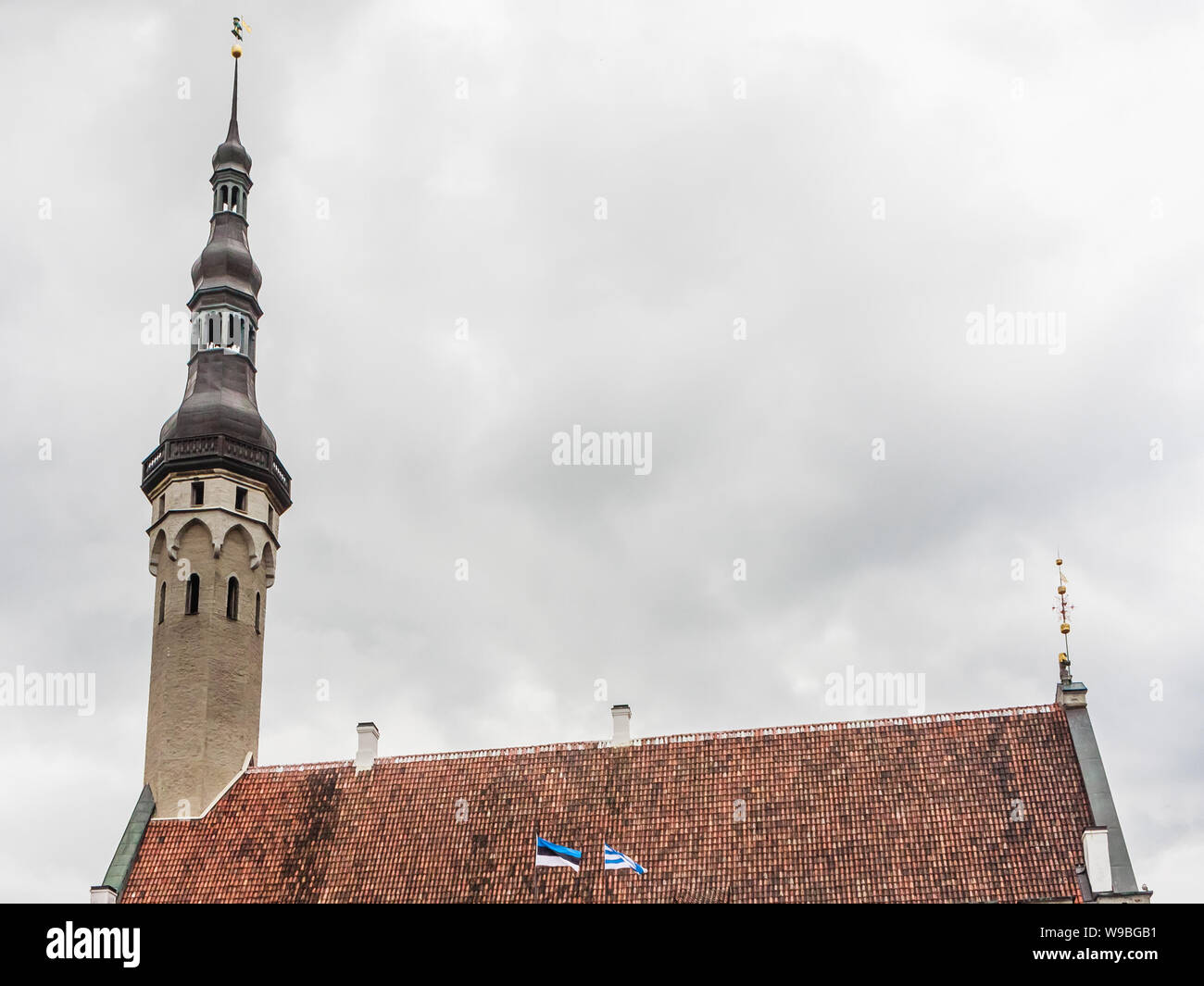 Tallinna Raekoda (Tallinn Town Hall) on Raekoja Plats (Town Hall Square ...