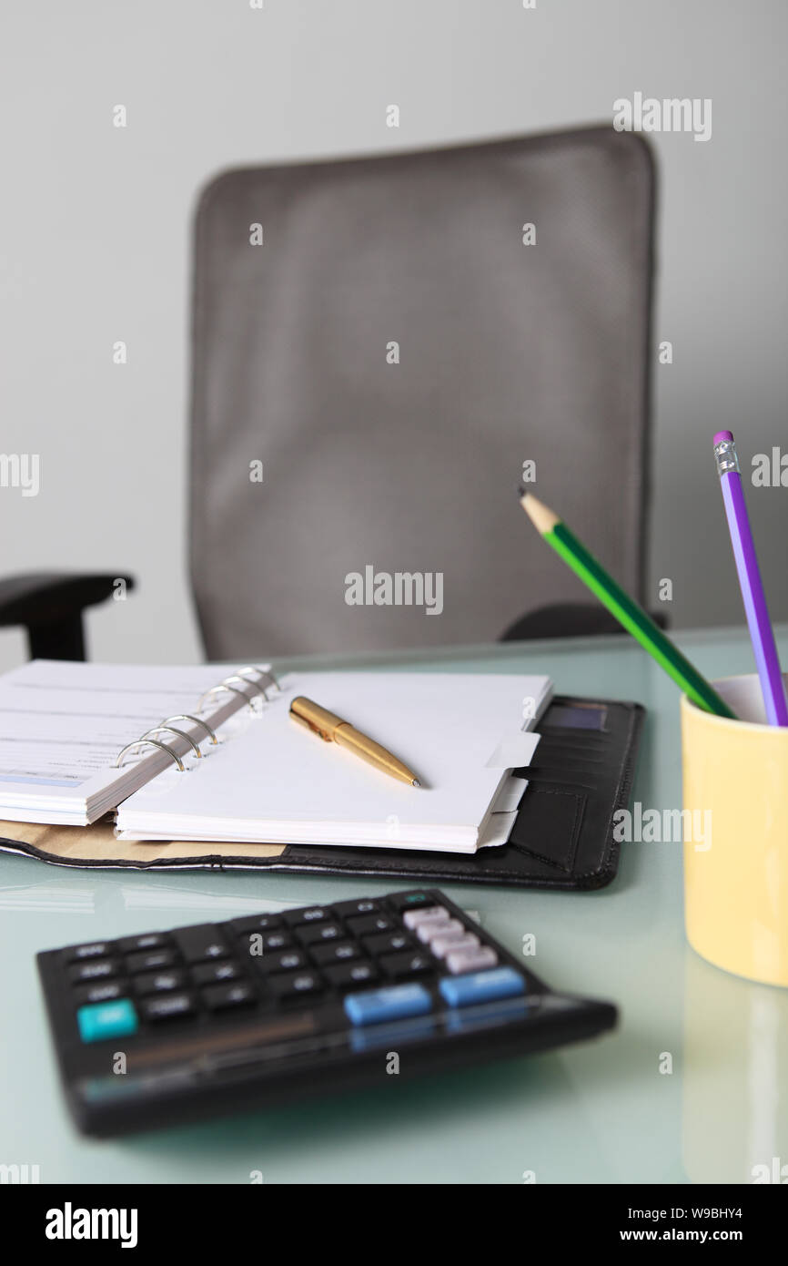 Close up calculator diary hi-res stock photography and images - Alamy