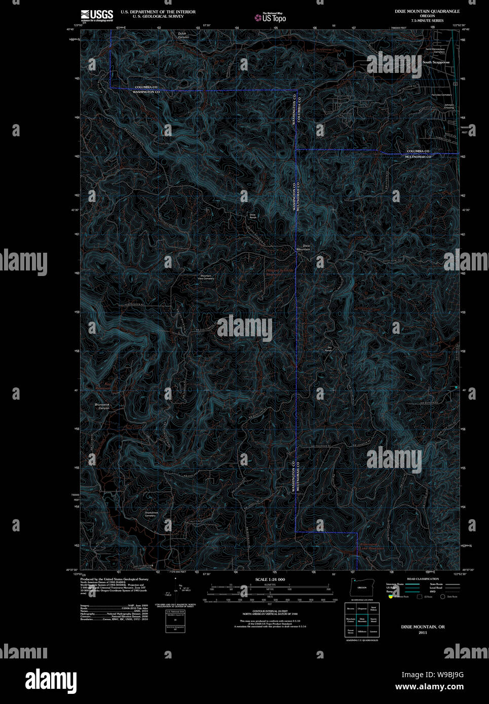 Map of dixie hi-res stock photography and images - Alamy