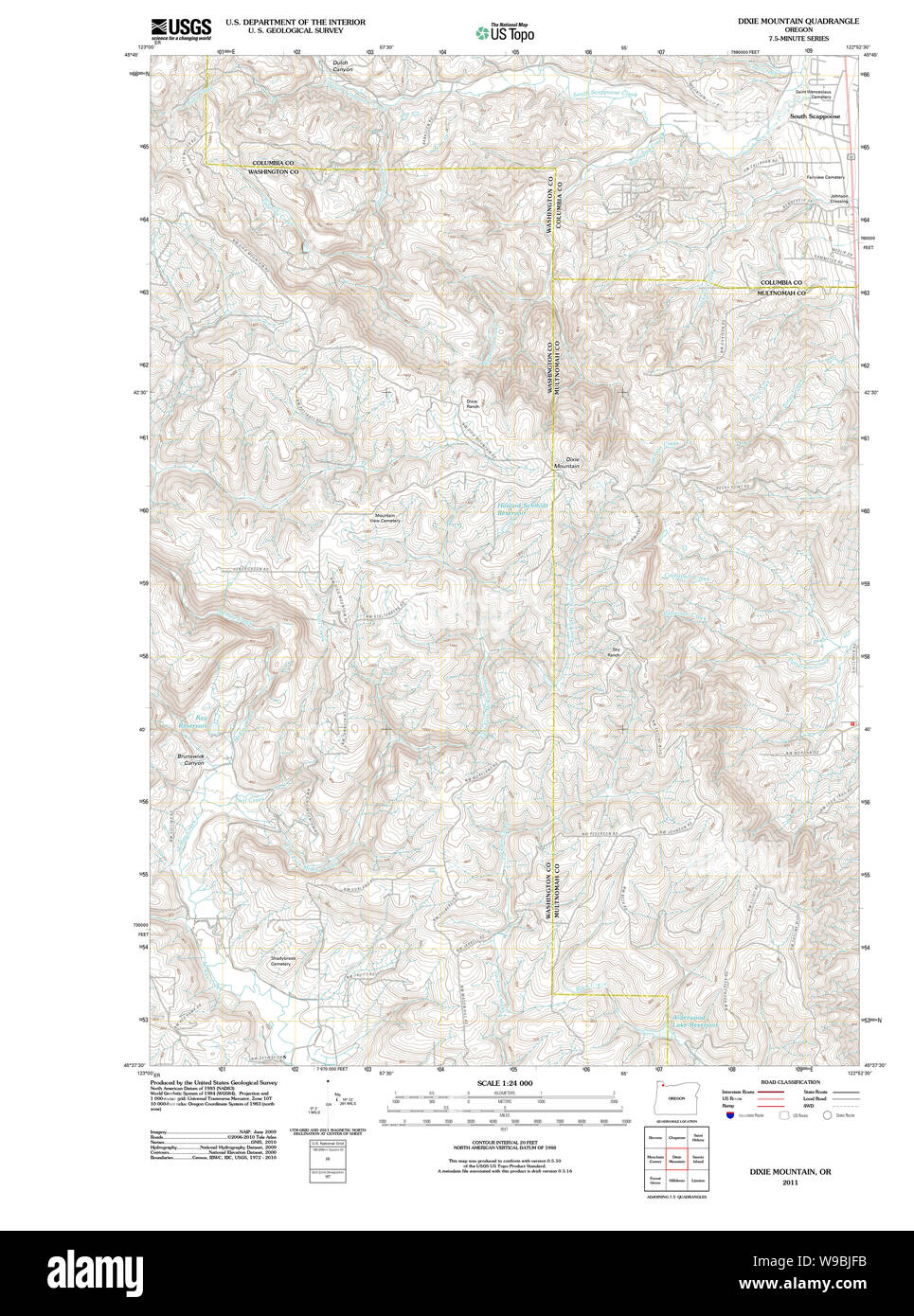 Map of dixie hi-res stock photography and images - Alamy