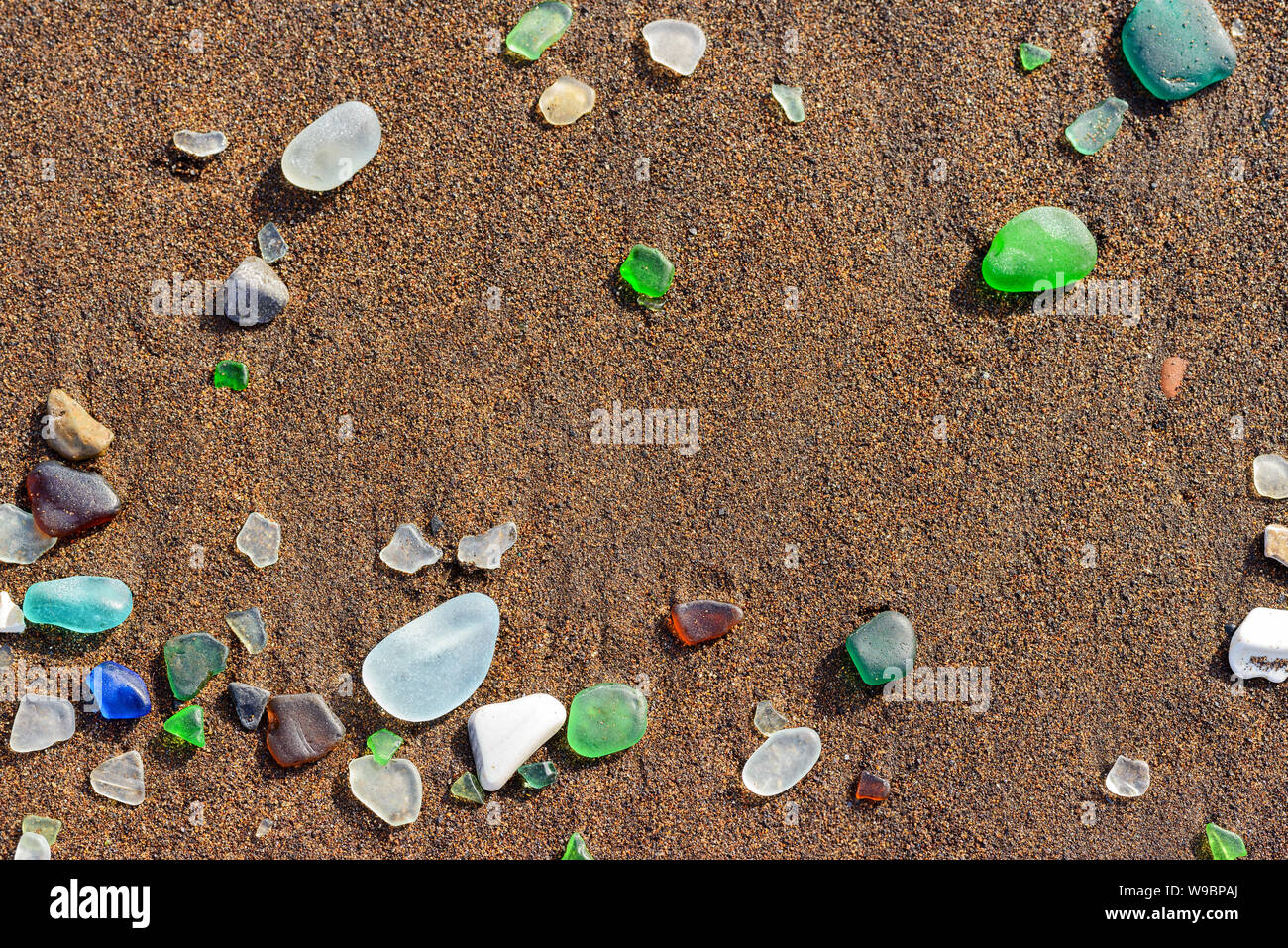 Pebble glass texture hi-res stock photography and images - Alamy
