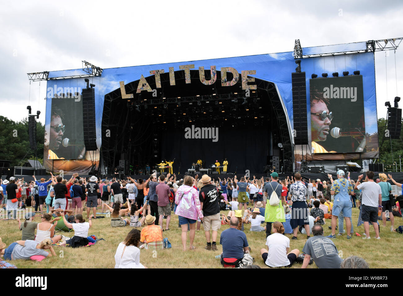 Latitude festival obelisk stage hi-res stock photography and images - Alamy