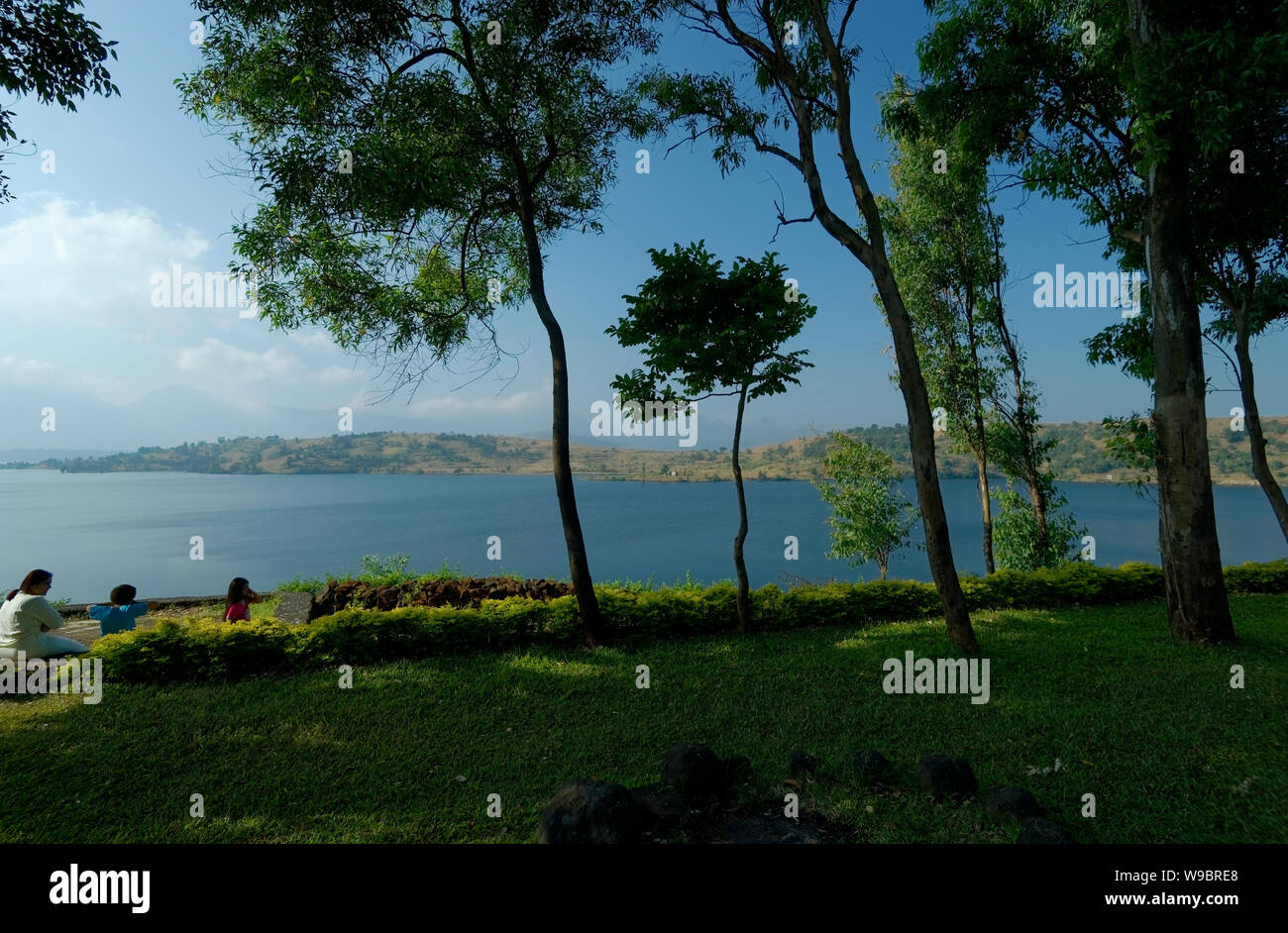 Bhandardara reservoir near Igatpuri, in the western ghats of India ...