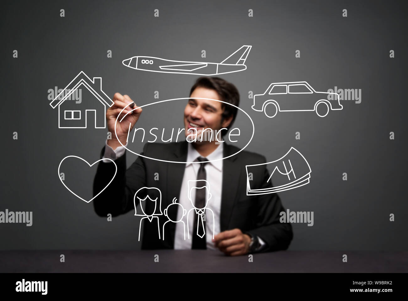 Insurance family hi-res stock photography and images - Alamy