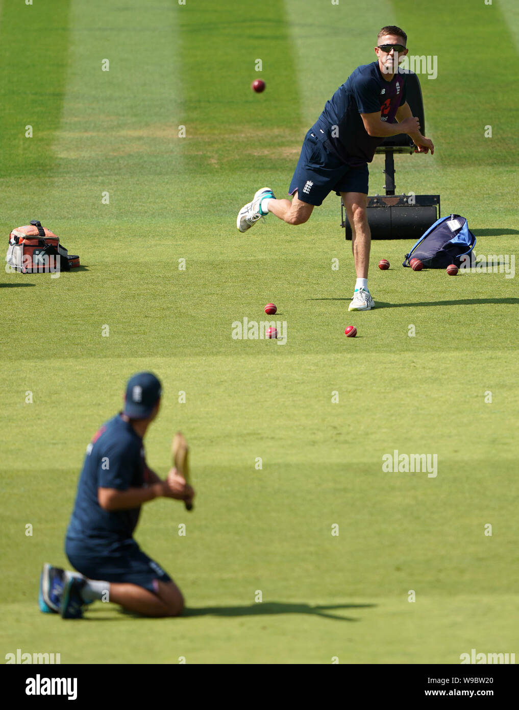 Joe Denly during a nets session at Lord's, London Stock Photo - Alamy