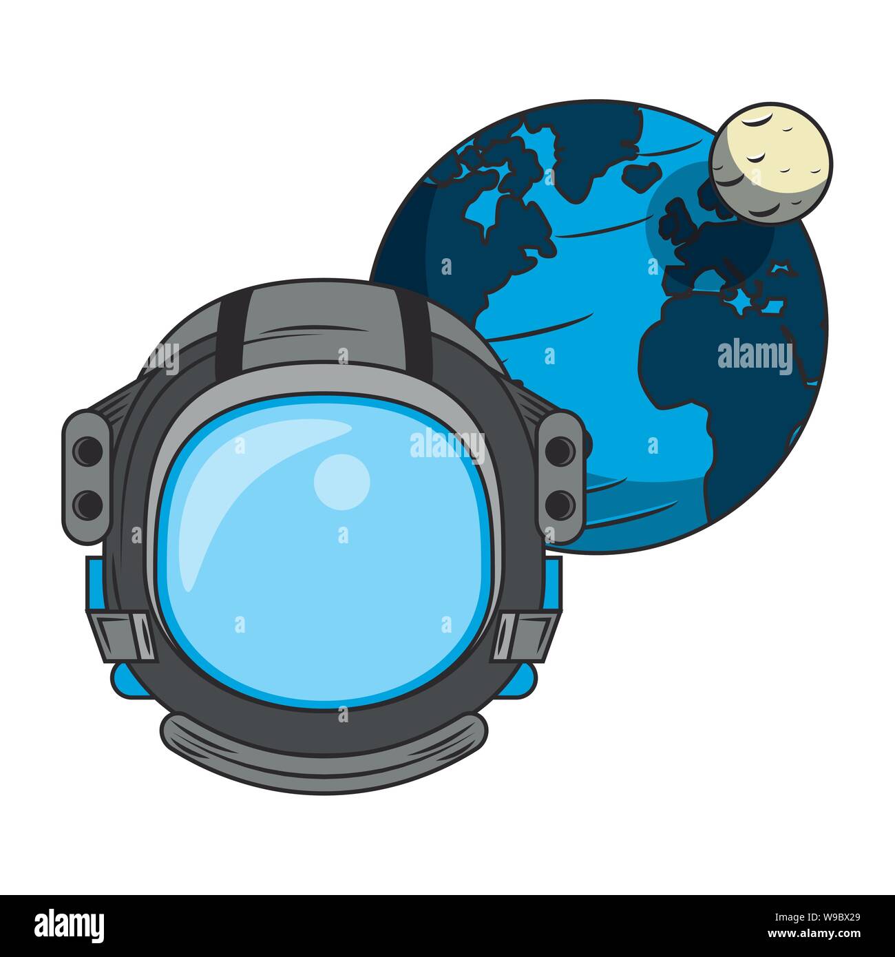 universe space galaxy astronomy cartoon Stock Vector Image & Art - Alamy