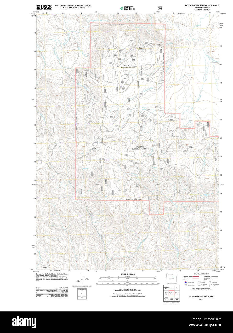 Donaldson map hi-res stock photography and images - Alamy