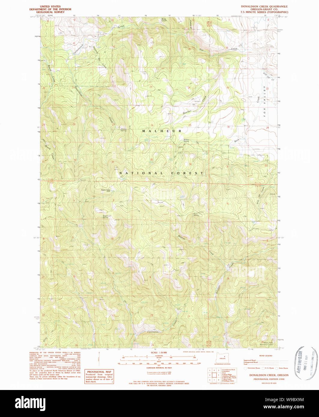 Donaldson map hi-res stock photography and images - Alamy