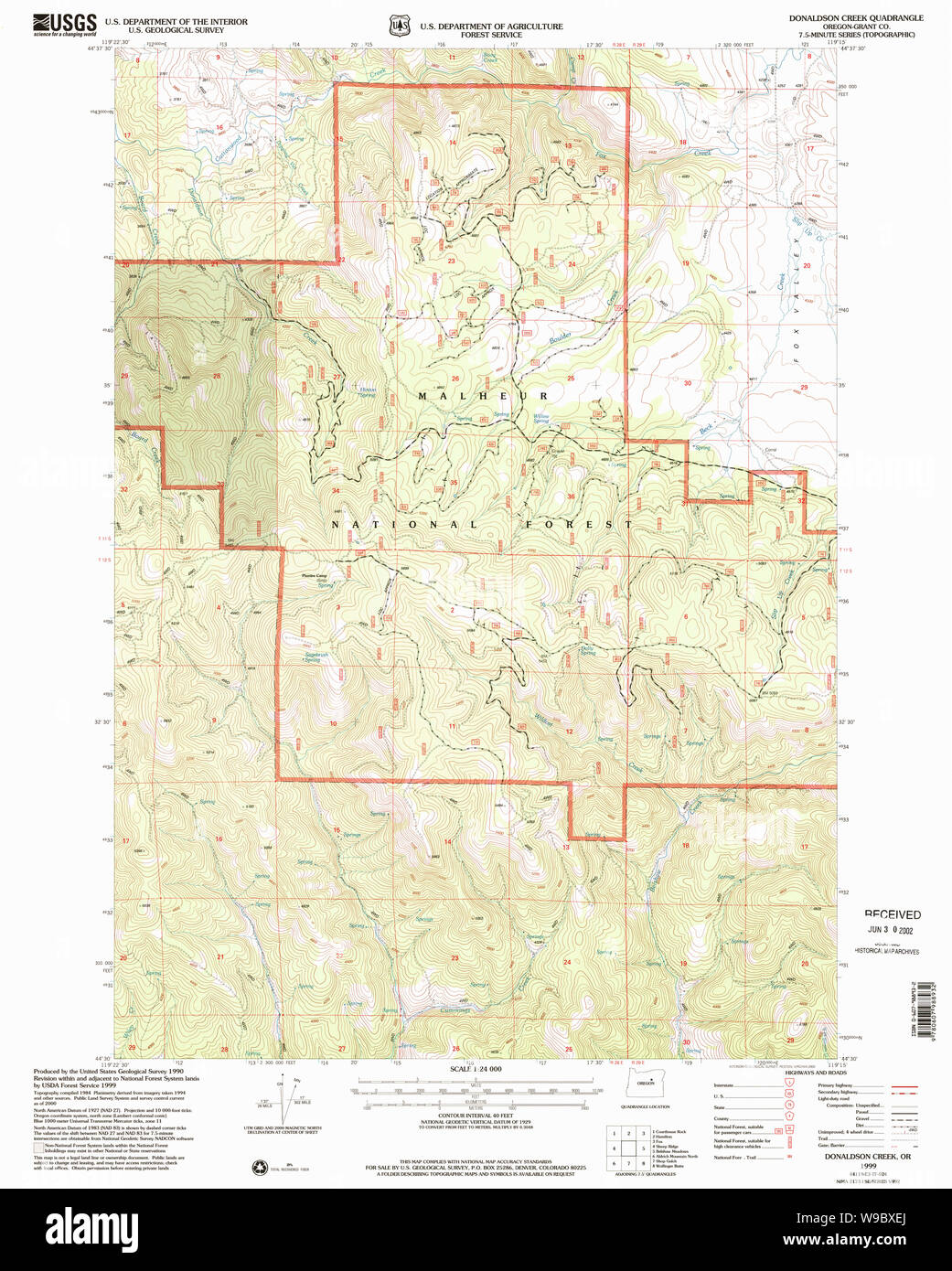 Donaldson map hi-res stock photography and images - Alamy