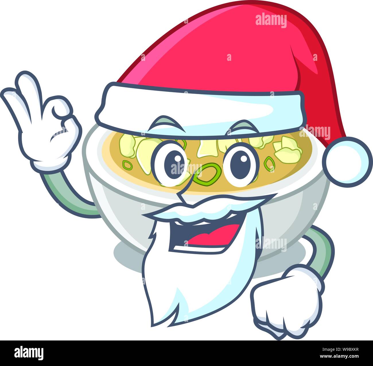 Wantan soup Stock Vector Images - Alamy