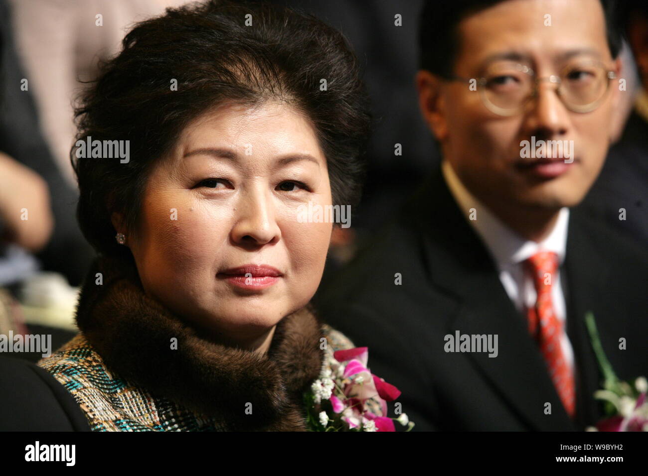 --FILE--Cheung Yan (Zhang Yin), Chairwoman of Nine Dragons Paper ...