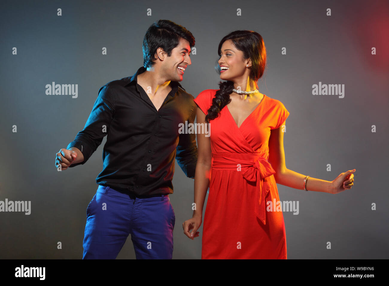 Couple two people dance dancing indoors hi-res stock photography and ...