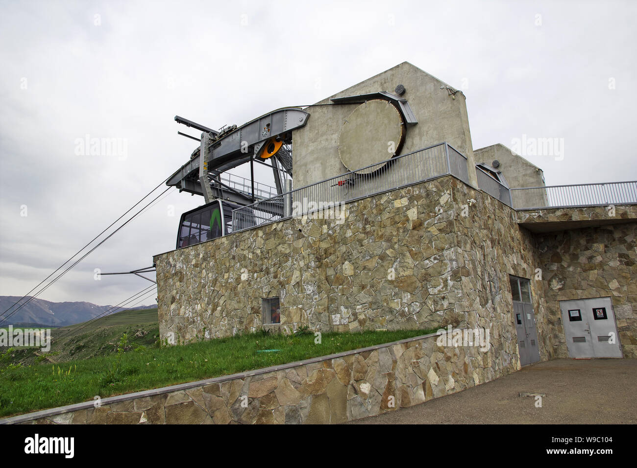 The Cable car to Tatev monastery, Armenia Stock Photo - Alamy