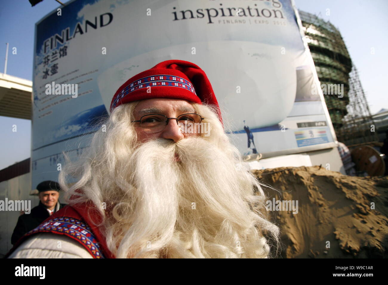 Finland santa 2009 hi-res stock photography and images - Alamy