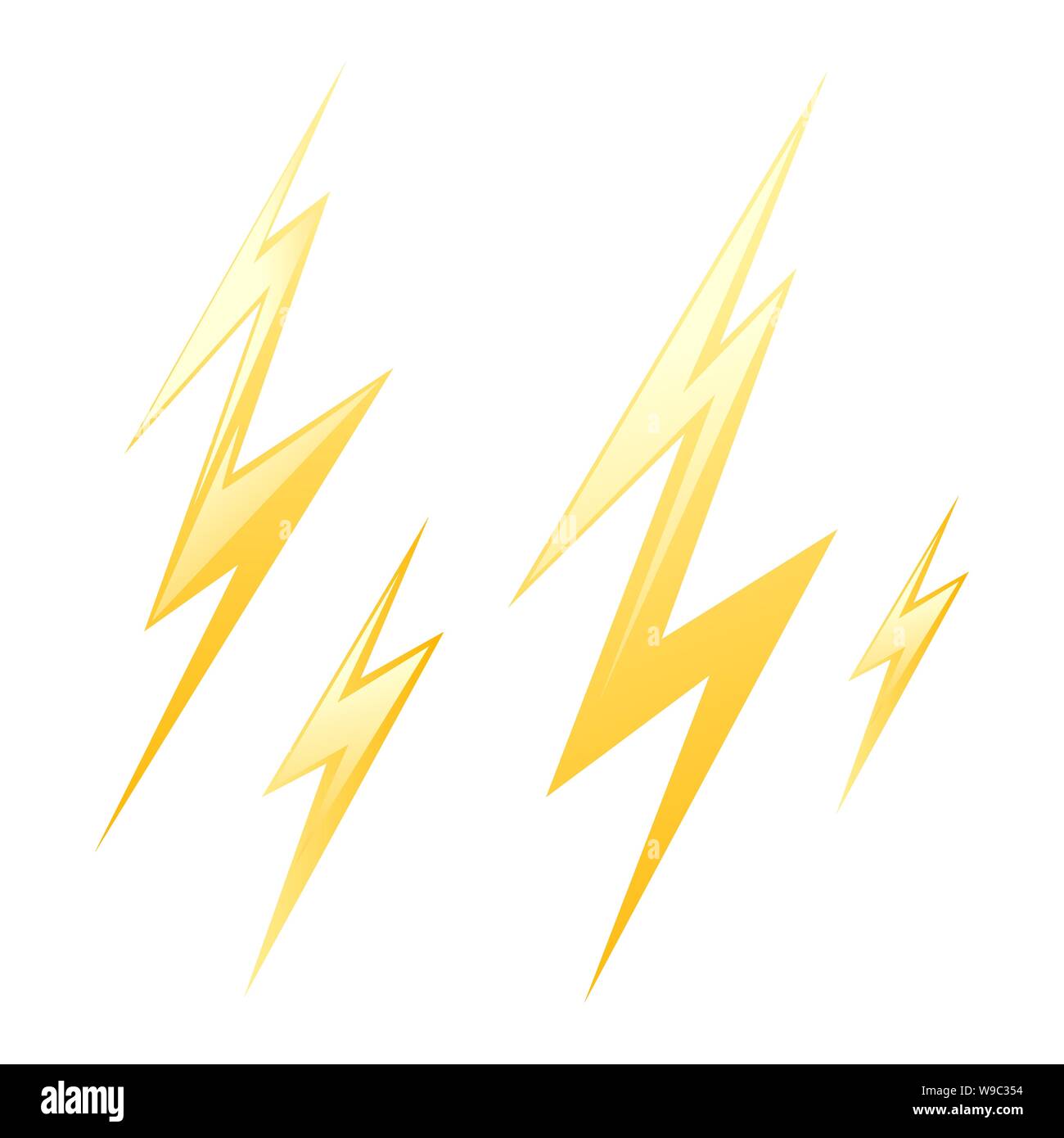 Yellow Weather Warning Cut Out Stock Images & Pictures - Alamy