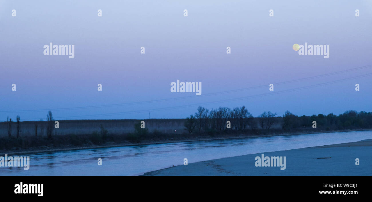 PO RIVER, ITALIA Stock Photo - Alamy