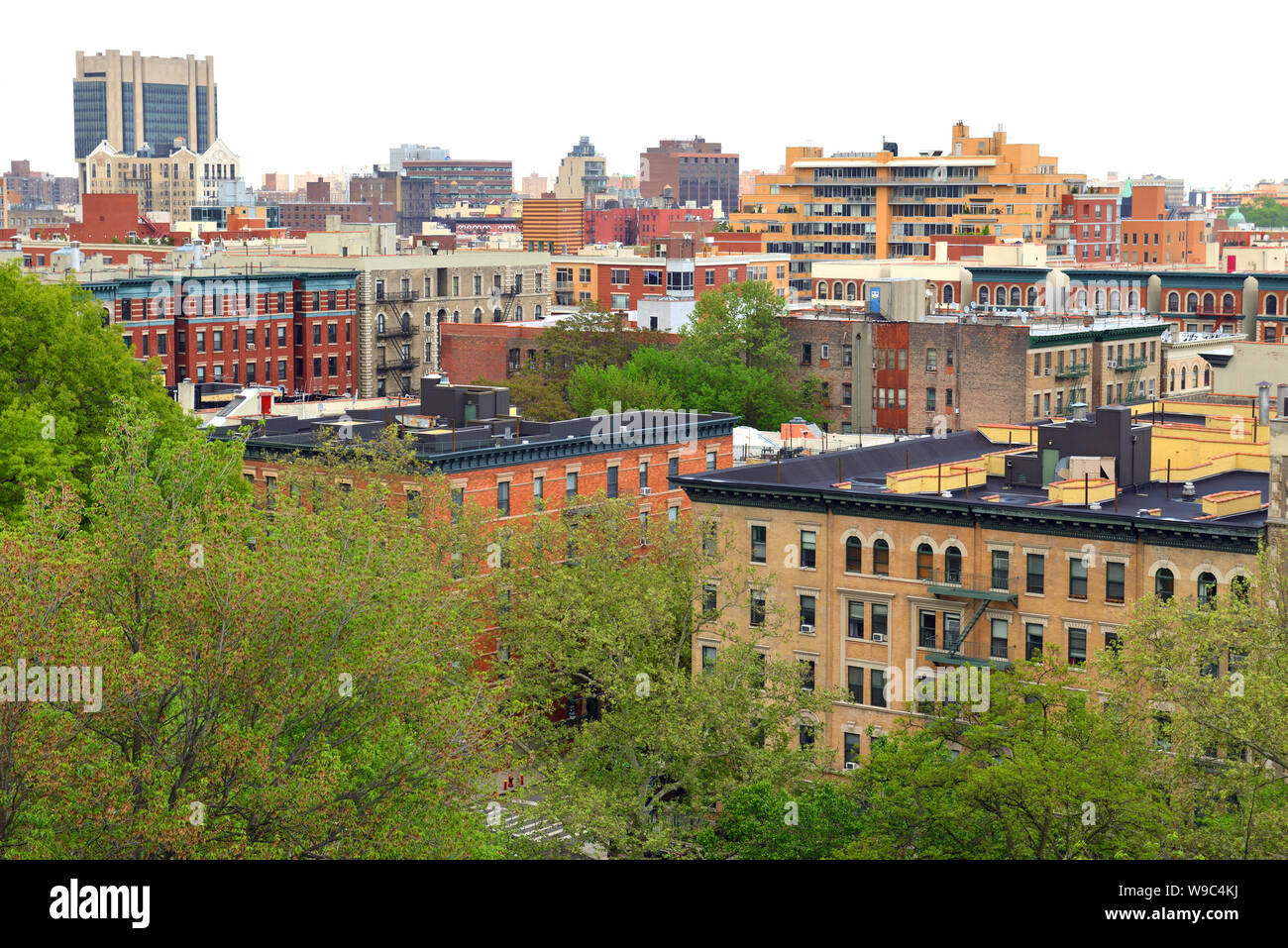 Urban wiew of South Harlem and Morningside Park from Morningside Drive ... Urban wiew of South Harlem and Morningside Park from Morningside Drive ...
