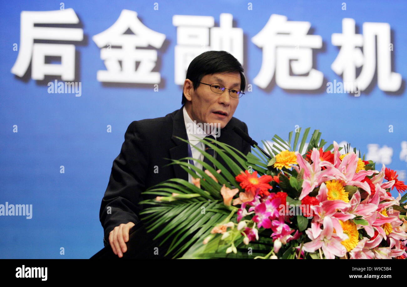 Zhu Yunlai, President of China International Capital Corporation Limited and the son of former ...