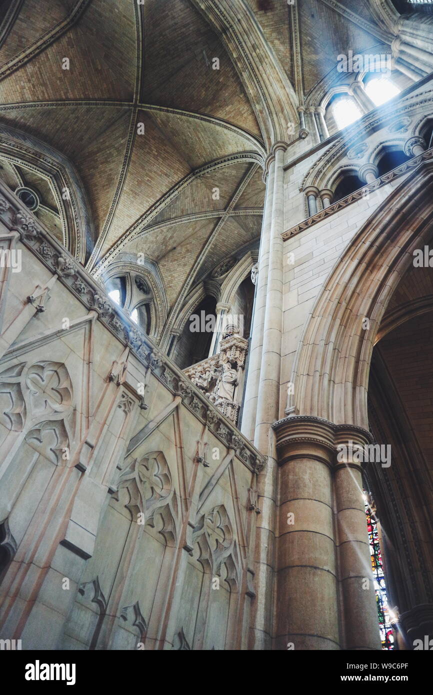 The interior of Truro Cathedral in England, UK Stock Photo - Alamy