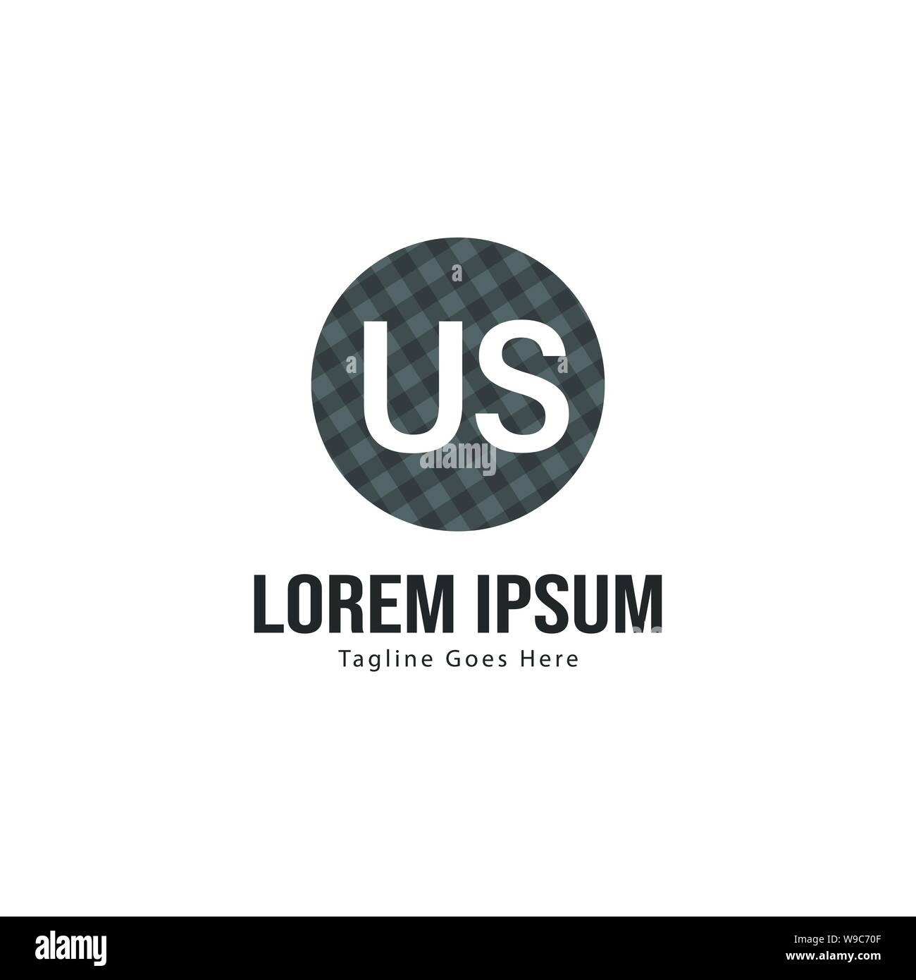 Us logo design Black and White Stock Photos & Images - Alamy