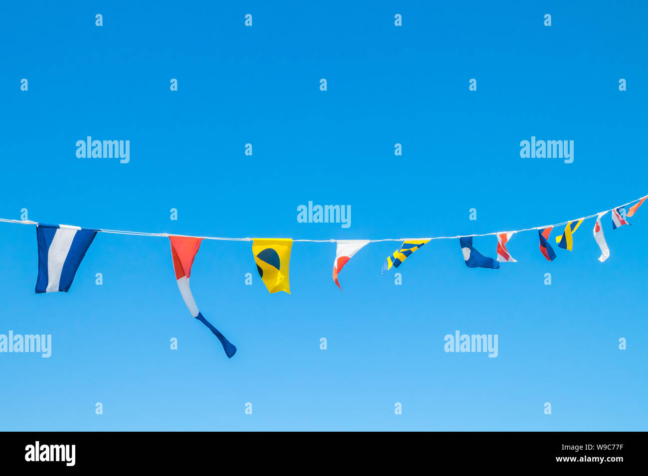 Finland flag mast rope sail vessel hi-res stock photography and images ...