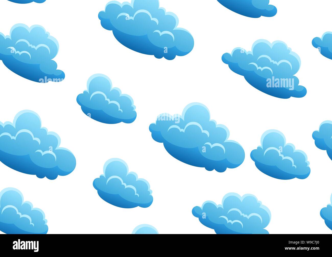 Seamless azure design Cut Out Stock Images & Pictures - Alamy