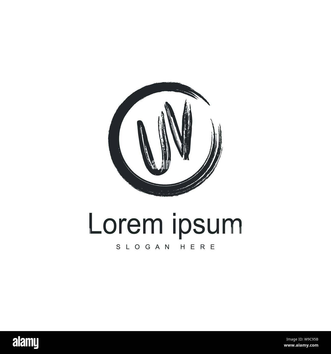 UV Letter Logo Design. Creative Modern UV Letters Icon Illustration ...
