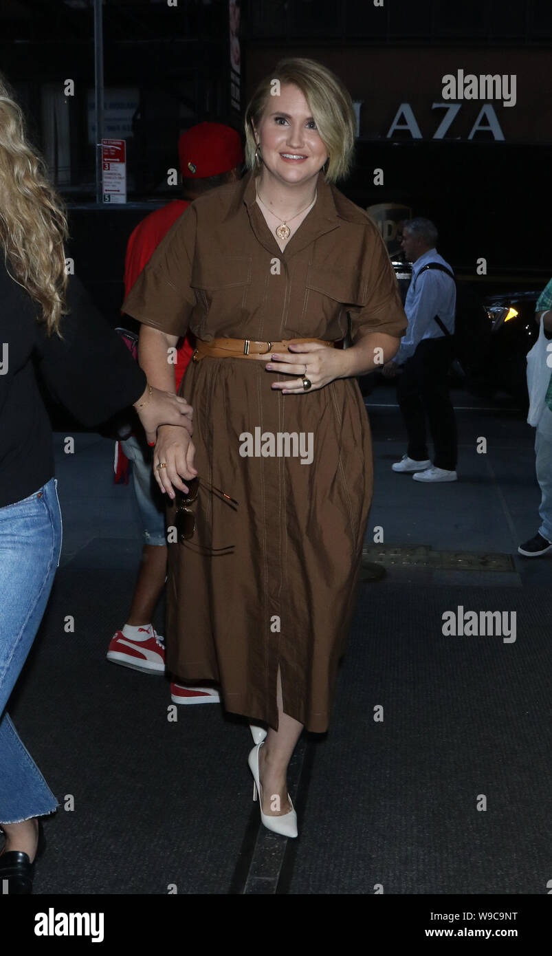 New York, NY, USA. 12th Aug, 2019. Jillian Bell at NBC'S Today Show in ...