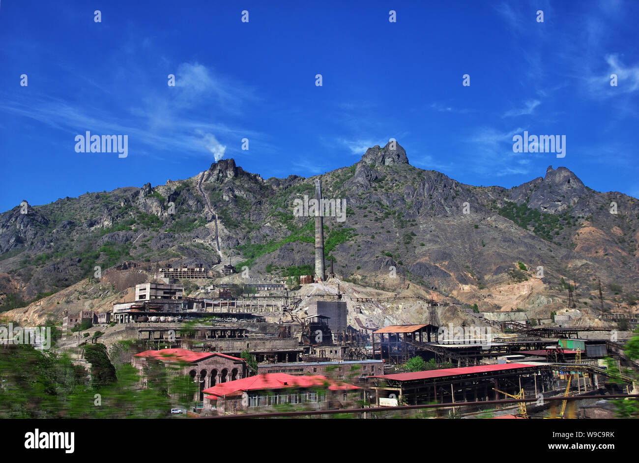 The factory in mountains of the Caucasus, Armenia Stock Photo - Alamy