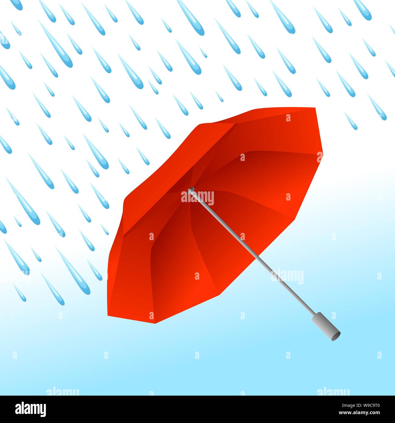 Splash umbrella Stock Vector Images - Alamy