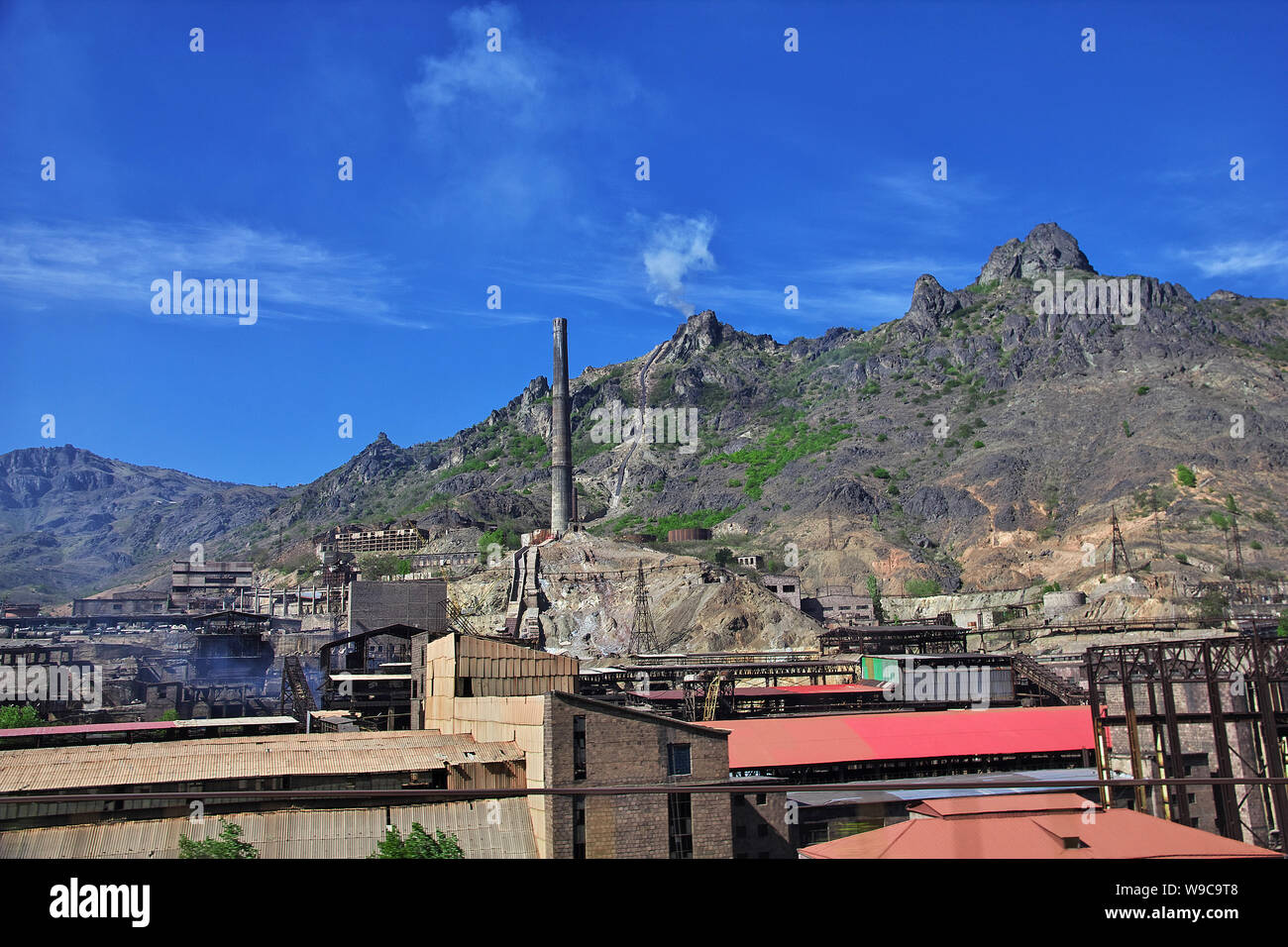 The factory in mountains of the Caucasus, Armenia Stock Photo - Alamy