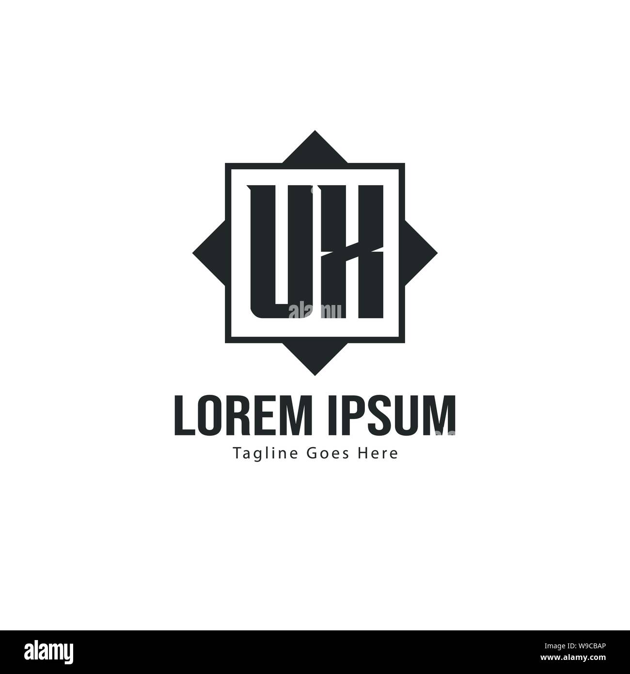 UX Letter Logo Design. Creative Modern UX Letters Icon Illustration ...