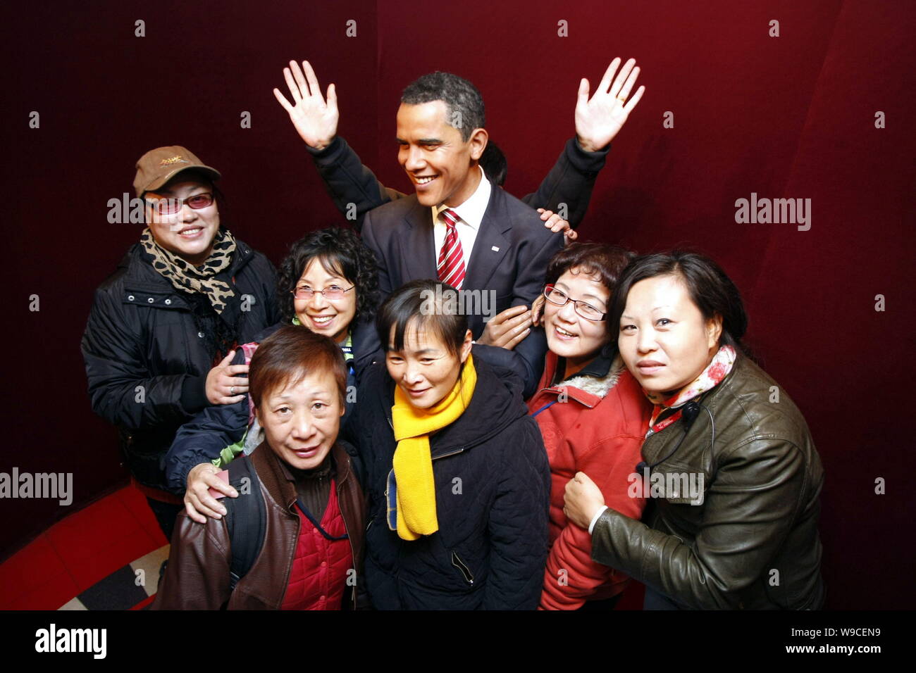 Chinese wax museum shanghai hi-res stock photography and images - Alamy