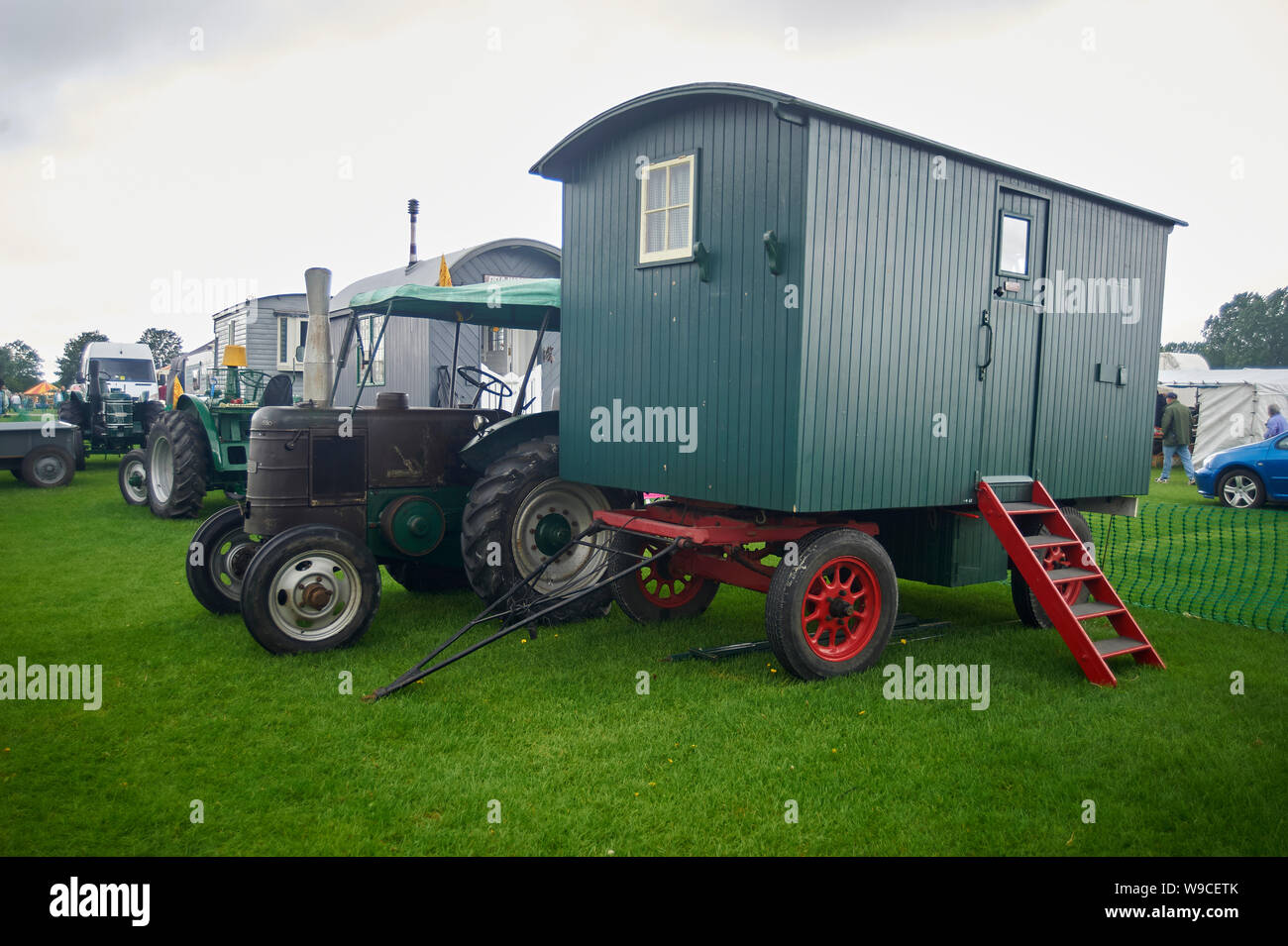 Tractor With Caravan High Resolution Stock Photography and Images - Alamy