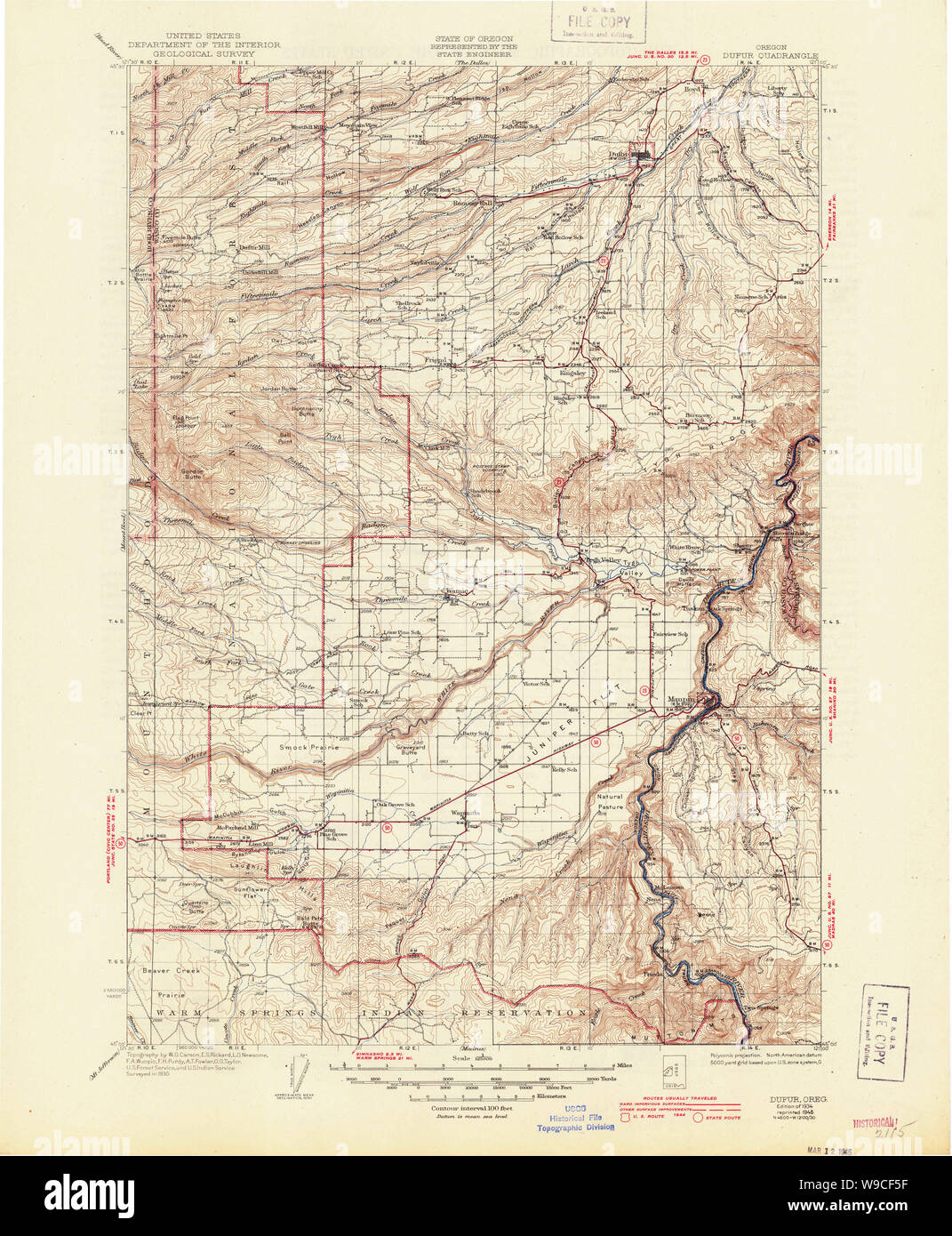 Dufur oregon hi-res stock photography and images - Alamy