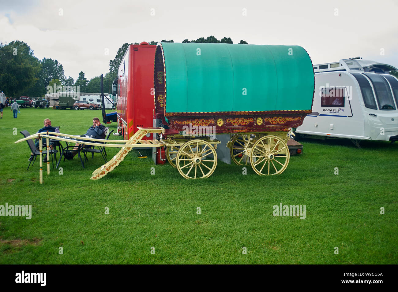 Vintage rally uk caravan hi-res stock photography and images - Alamy