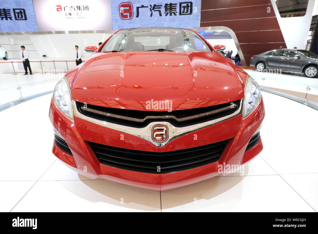 A GAC (Guangzhou Automobile Group Co., Ltd.) 4-Door Coupe Concept is ...