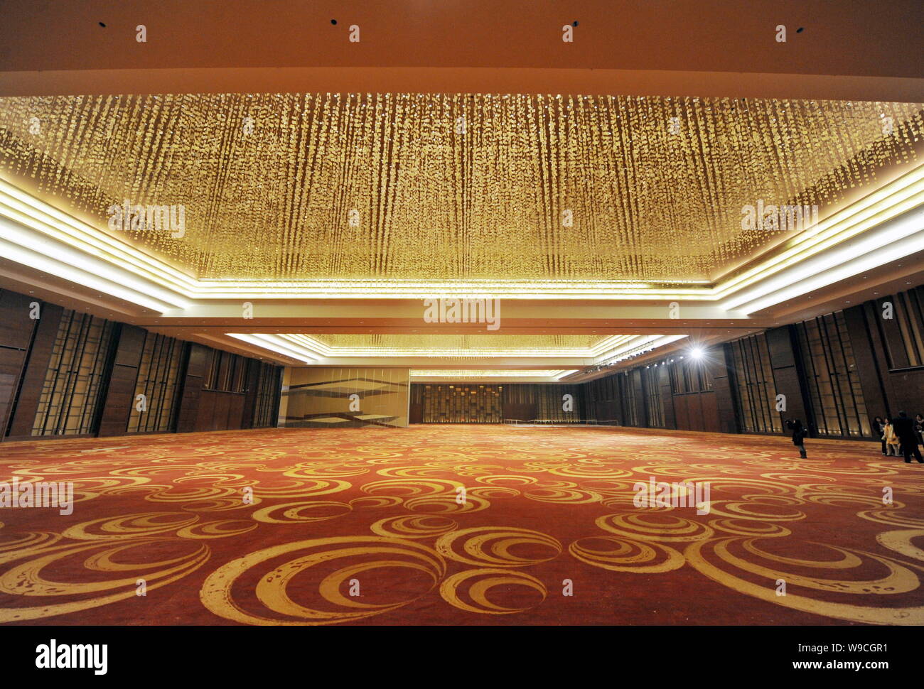 View of a banquet hall of the Expo Center for the World Expo 2010 in ...
