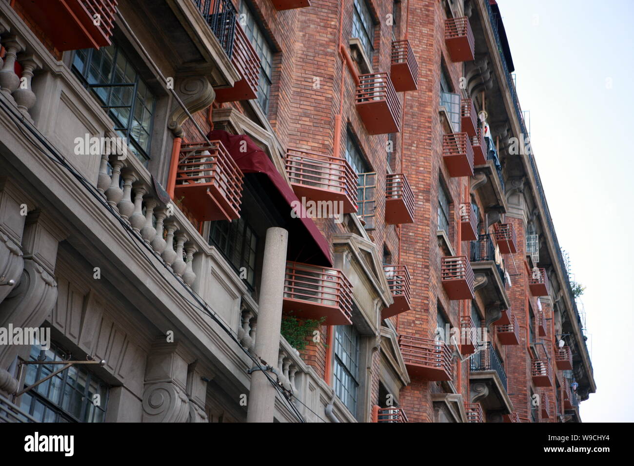 View of Wukang Building, formerly called Normandie Apartment building ...