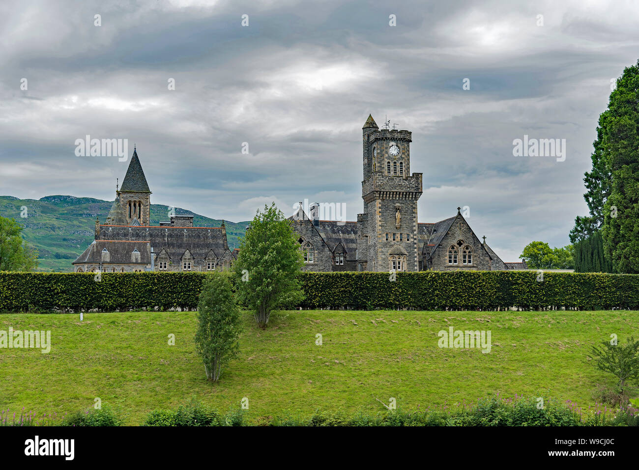 Fort Augustus Abbey - St. Benedict's Abbey Stock Photo - Alamy