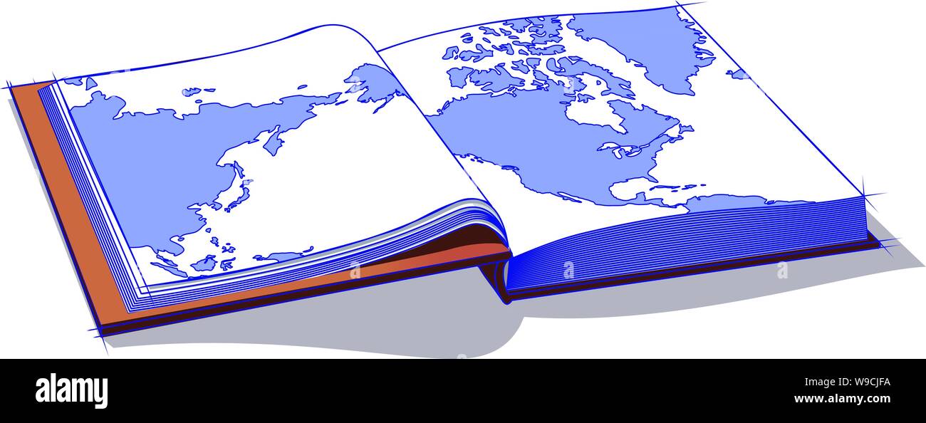 Atlas Book Clipart