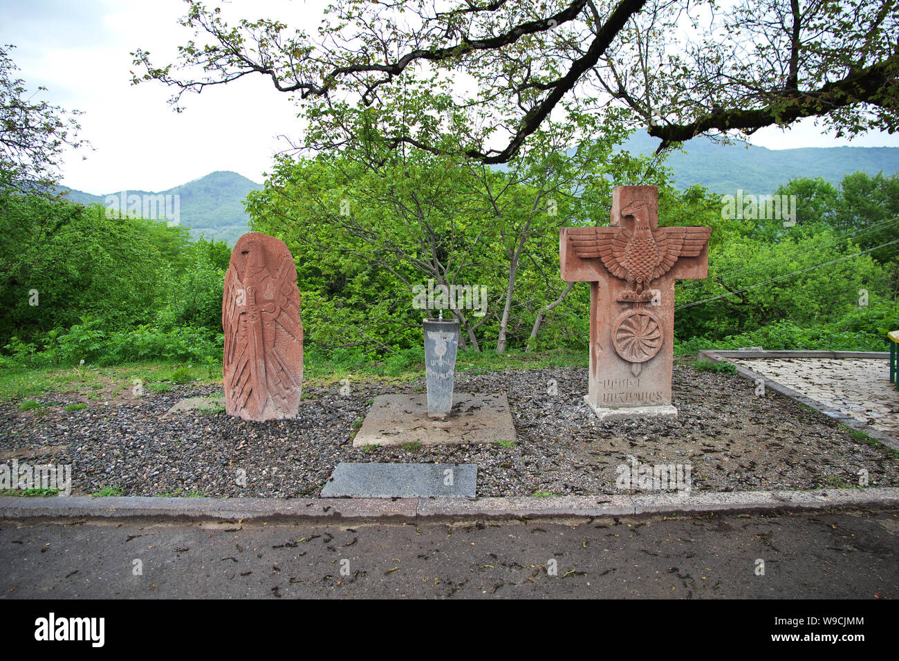 Old armenian gandzasar monastery hi-res stock photography and images ...