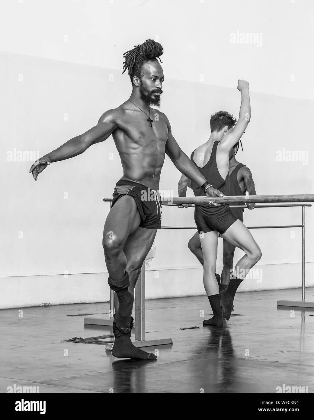 Aerobic male dancer hi-res stock photography and images - Alamy