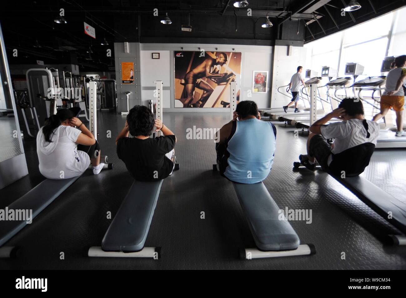 Overweight children camp hi-res stock photography and images - Alamy