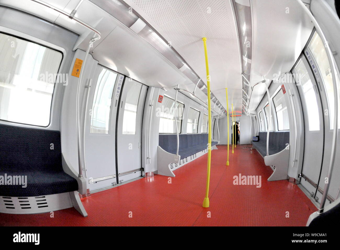 Interior of the maglev train hi-res stock photography and images - Alamy