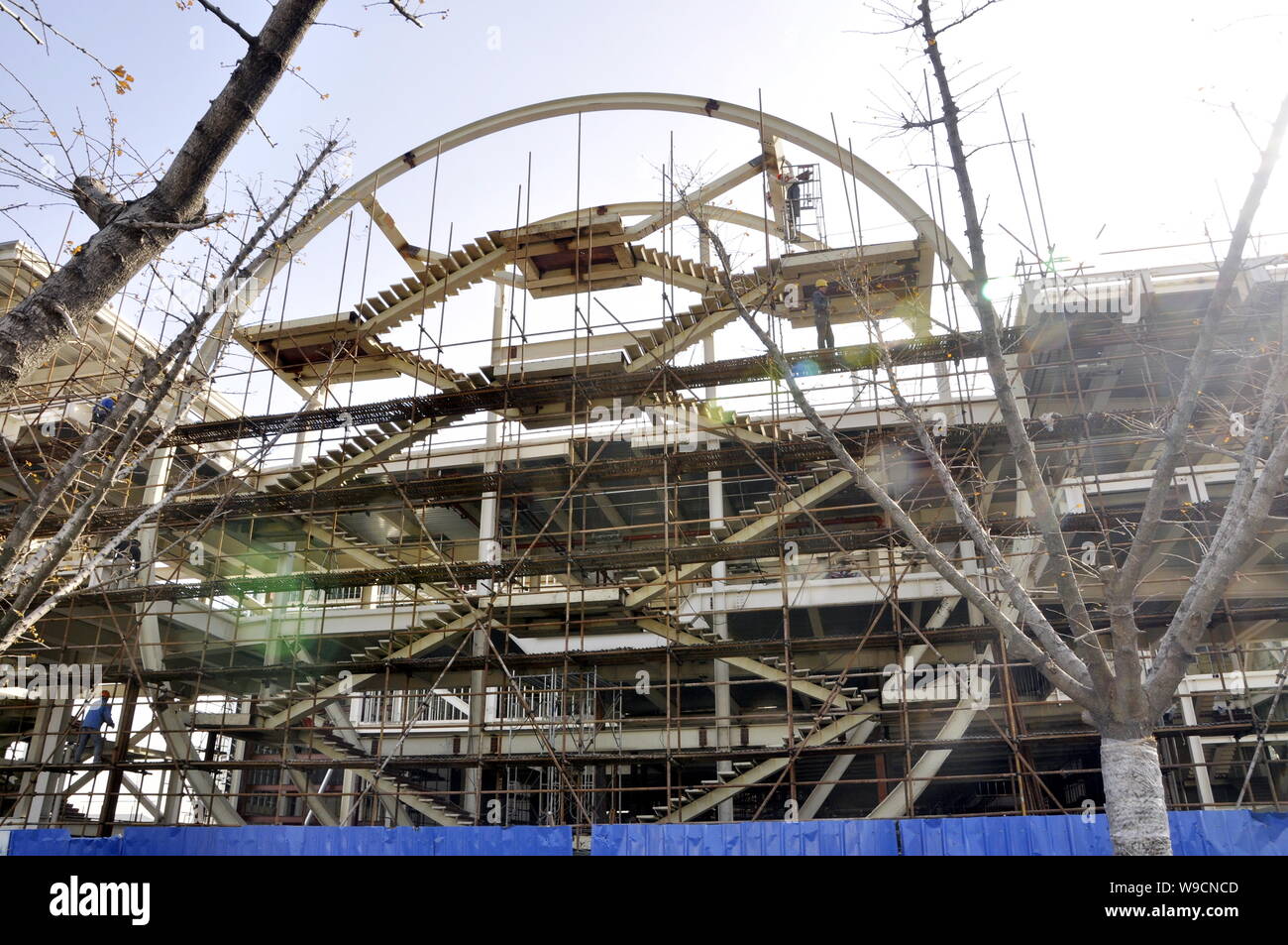 Construction of the republic of china hi-res stock photography and ...