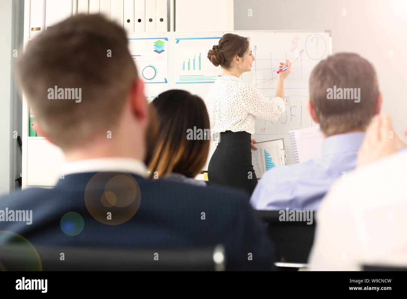 Female secretary hi-res stock photography and images - Alamy